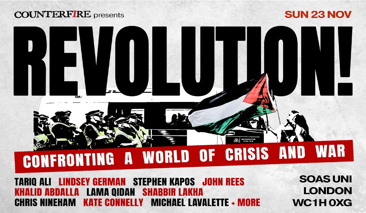 Politics is polarising fast. Come to Revolution! | Counterfire
