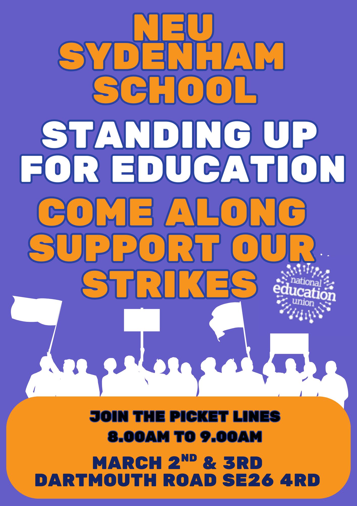 Sydenham – NEU school strike | Counterfire